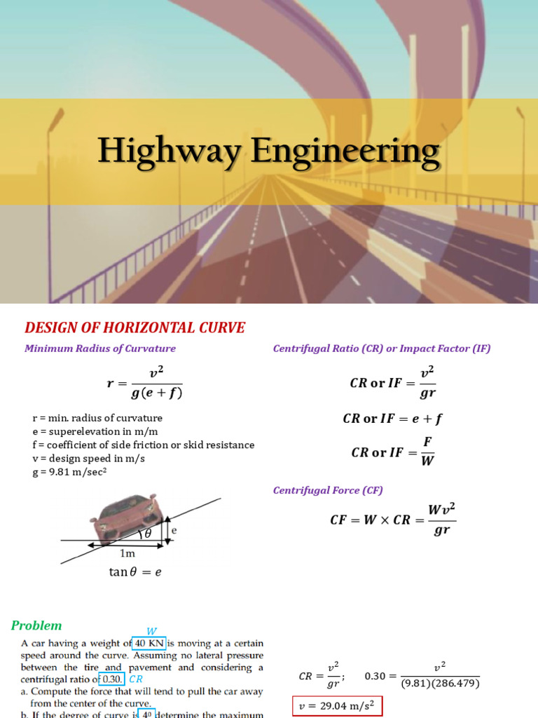 Lecture-09_Highway-Engineering | PDF