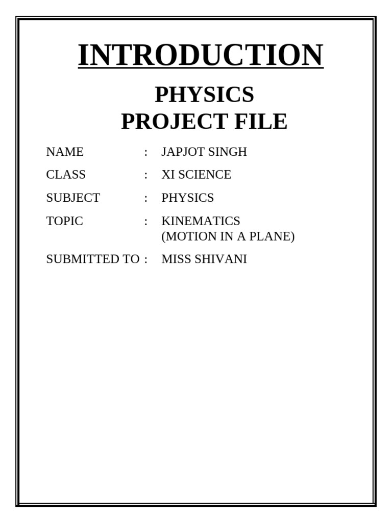 Physics | PDF