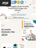 Panduan PKM-GFT untuk Mahasiswa 2025 | PDF