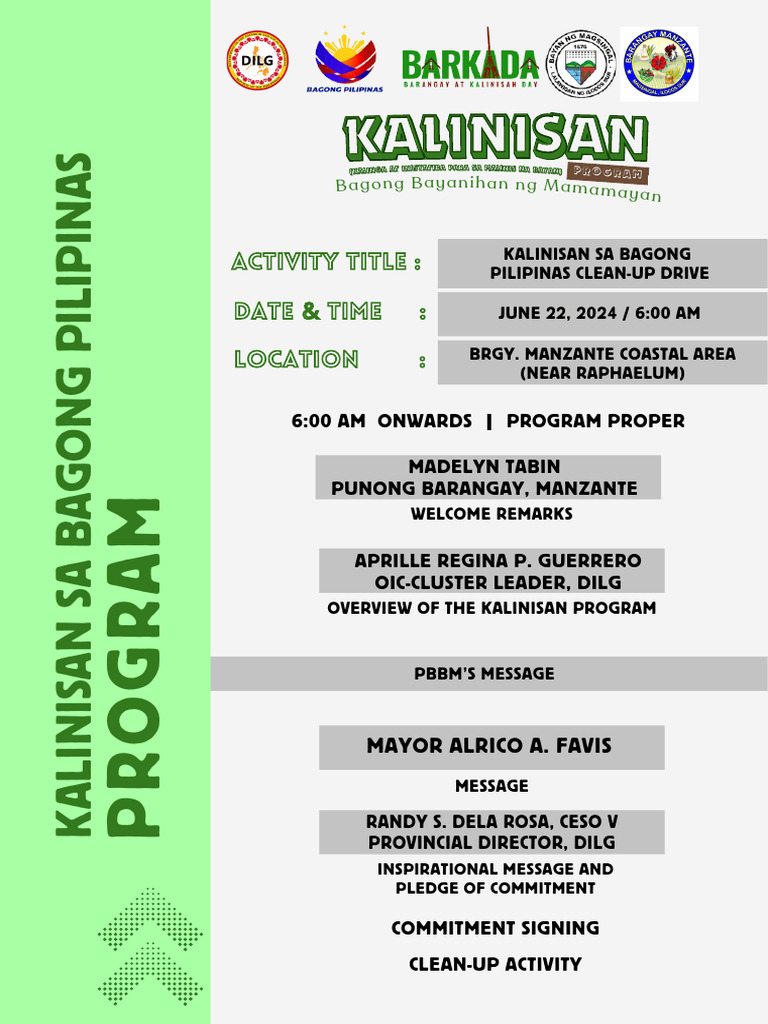 Editable Program Template (1) | PDF