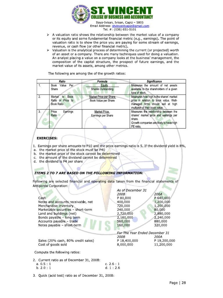 MS7 Exercise 3 - Prelim | PDF