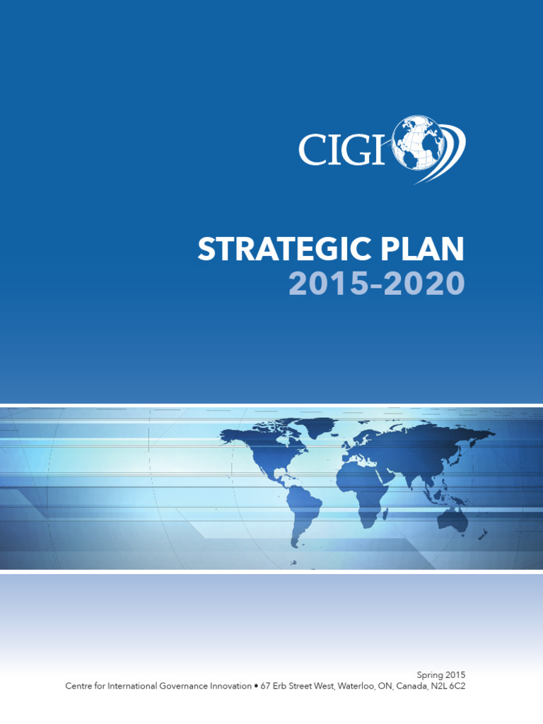 CIGI Strategic - Report - 2015 | PDF