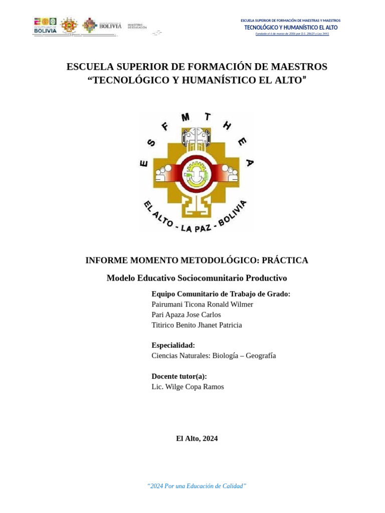 INFORME PRACTICA | PDF