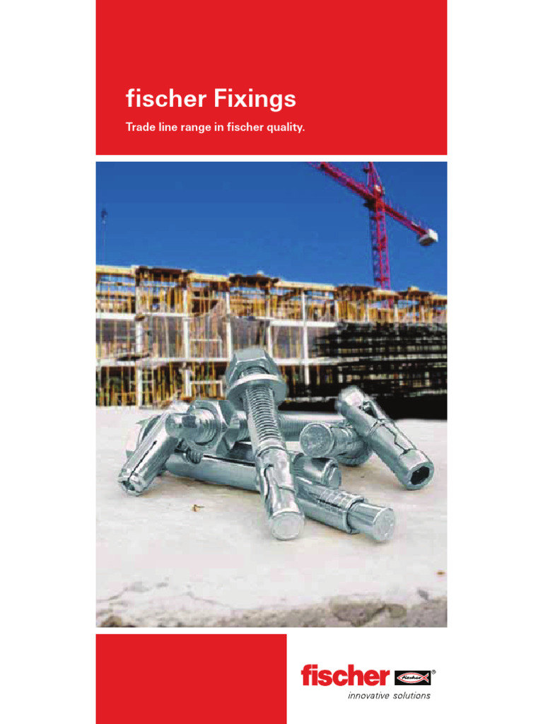 Product Catalogue - Fischer FWA | PDF