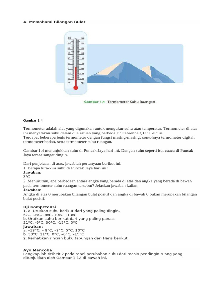 Soal PTS Mat Sem 1 | PDF
