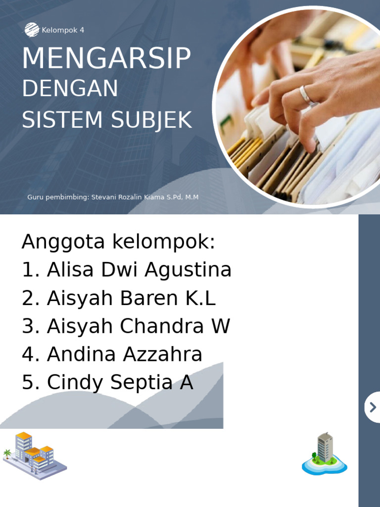Arsip Sistem Subjek - Kearsipan - Alisadwiagustina | PDF | Science ...