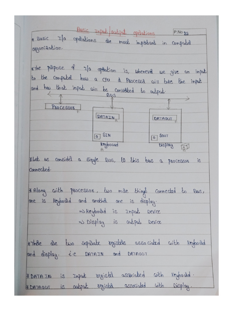 Basic Input Output Operations | PDF Basic Input Output Operations | PDF