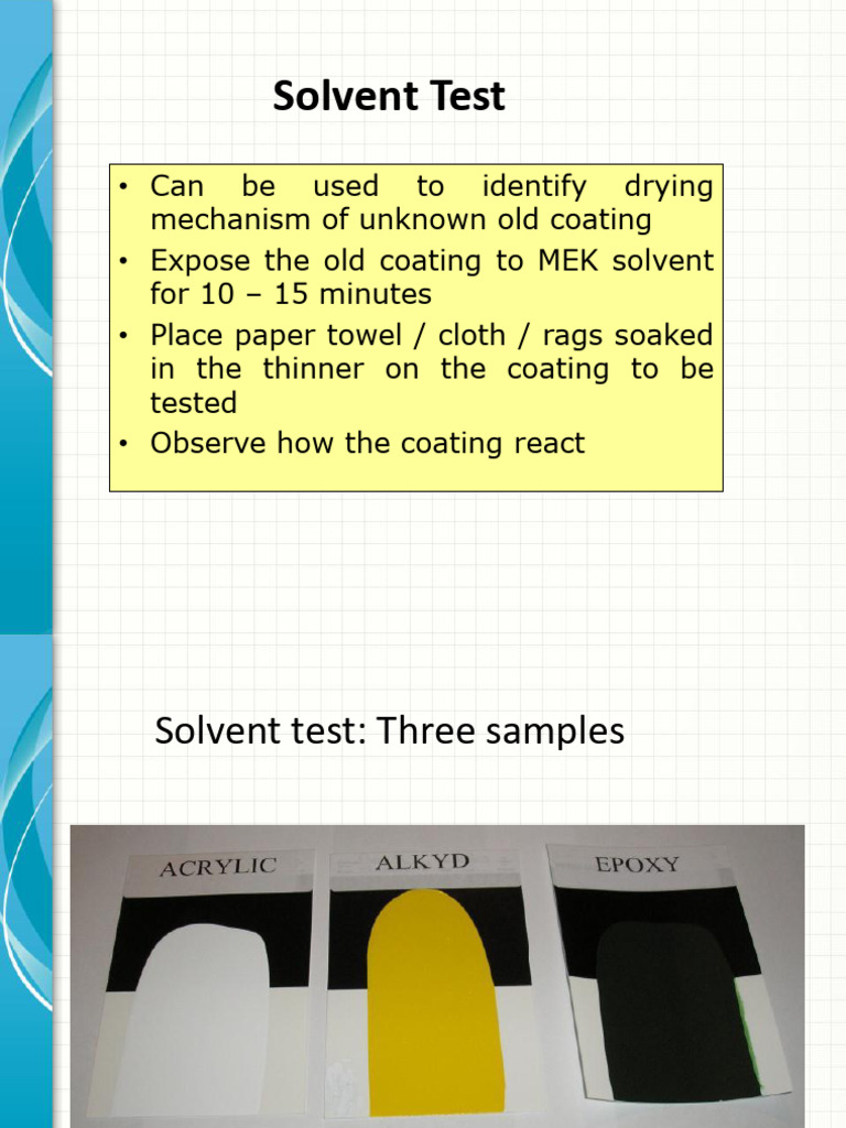 Solvent Test | PDF