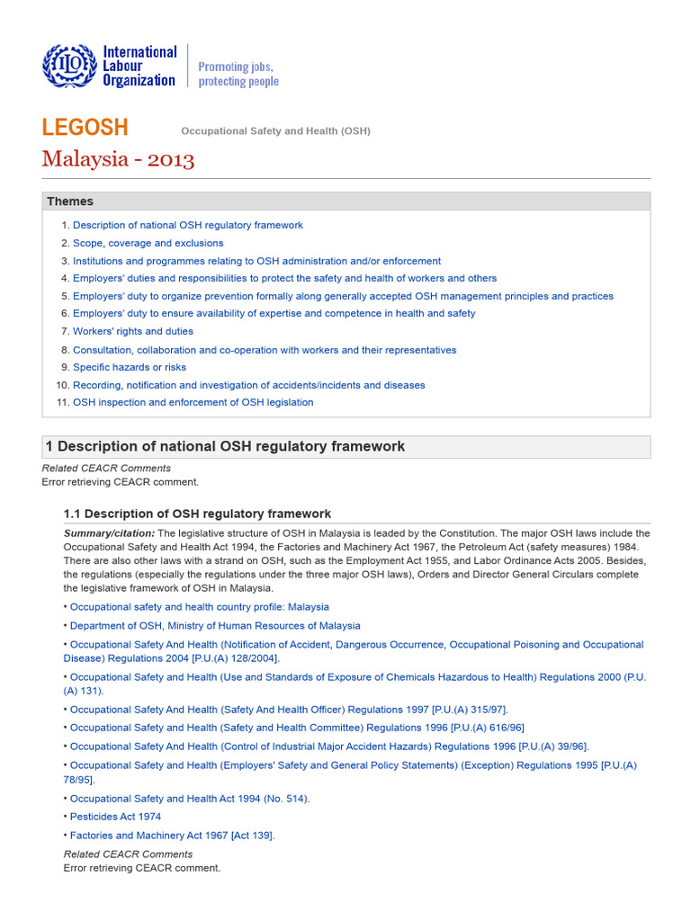 Legosh Osh Policy | PDF