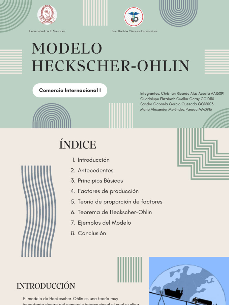 Modelo Heckscher-Ohlin | PDF