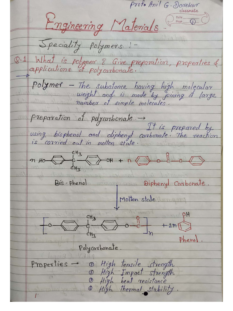Unit-3-Engineering Material | PDF
