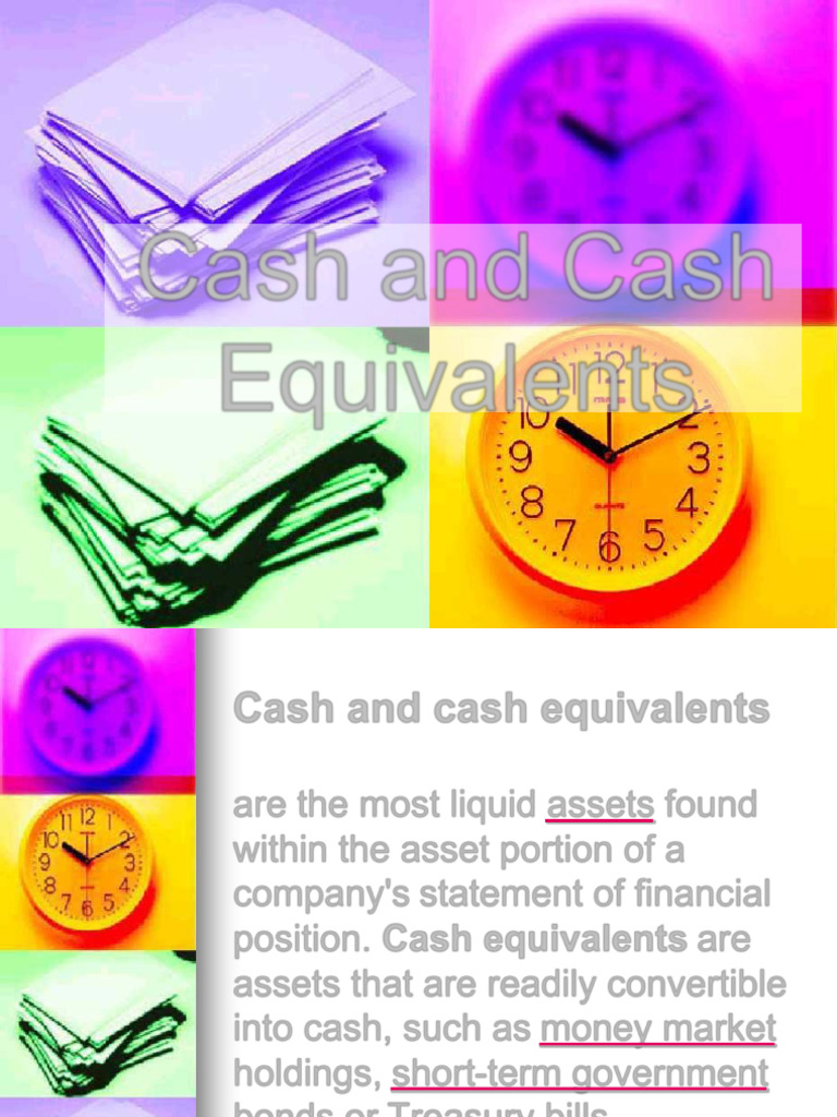 Understanding Cash Equivalents and Checks | PDF | Cash And Cash ...