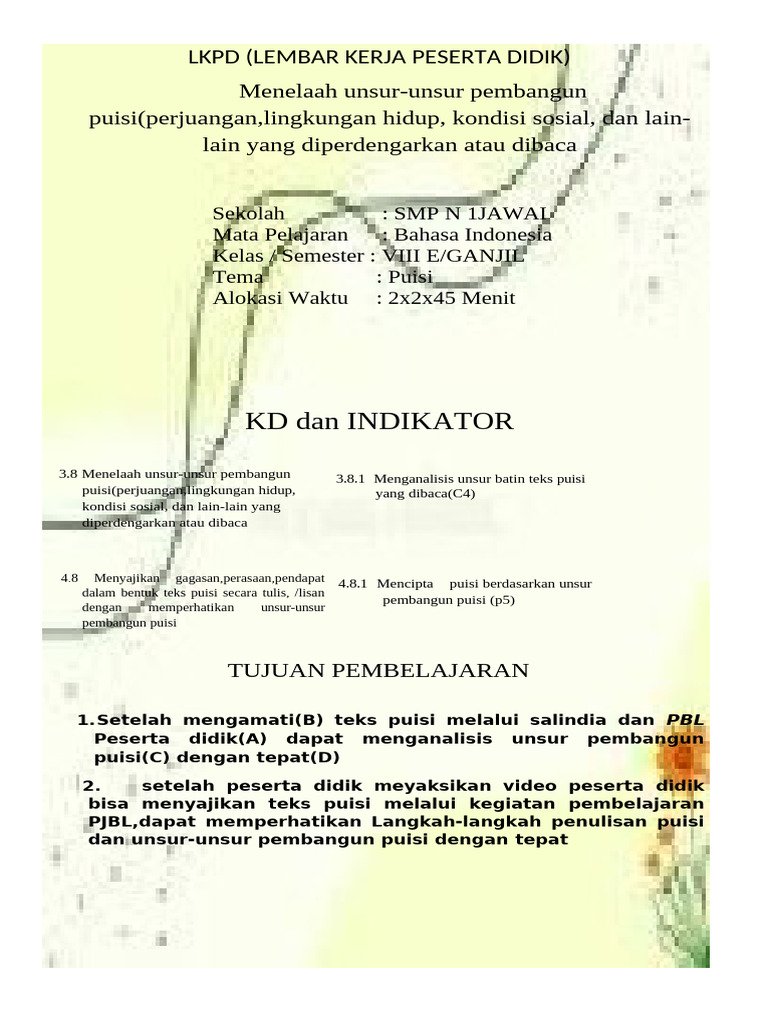 LKPD Desain Revisi | PDF
