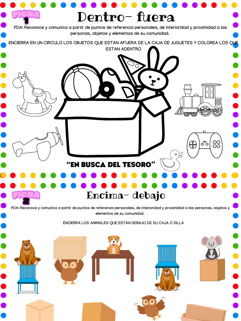 FICHAS EN BUSCA DEL TESORO | PDF