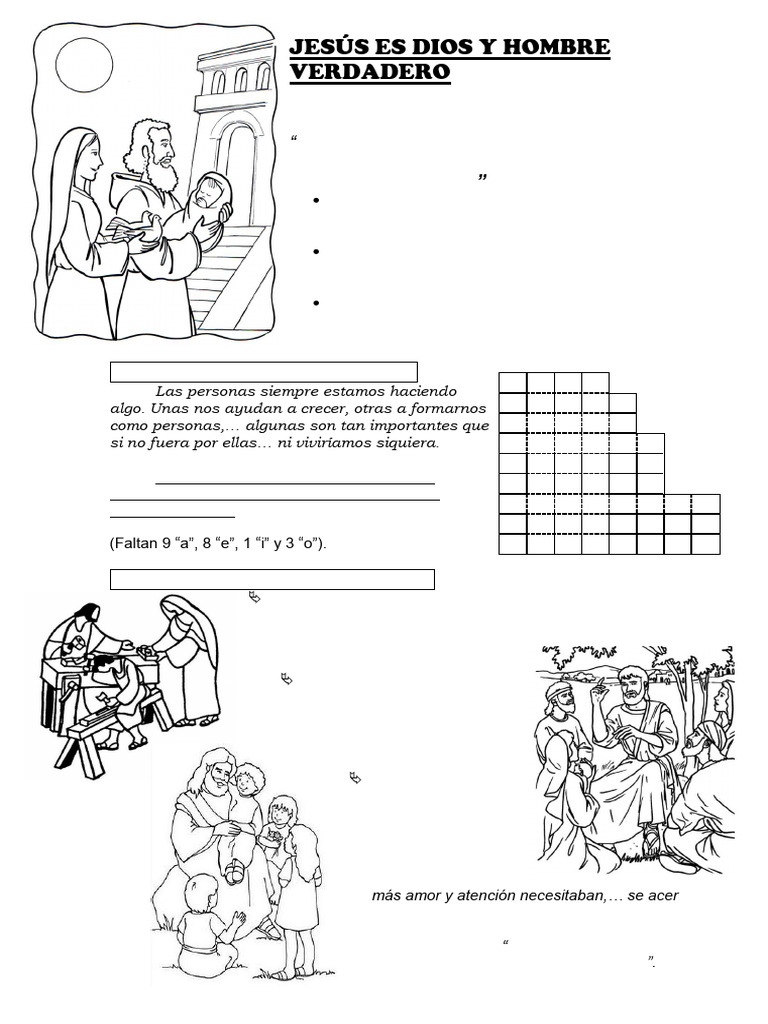 Jesús Es Dios y Hombre Verdadero | PDF