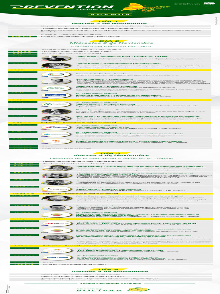 Prevention Agenda Presencial Final | PDF | Business