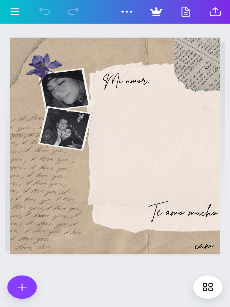 Documento a4 de Carta de Amor Para Alguien Especial de Amor y Amistad Con Fotos - US Carta | PDF