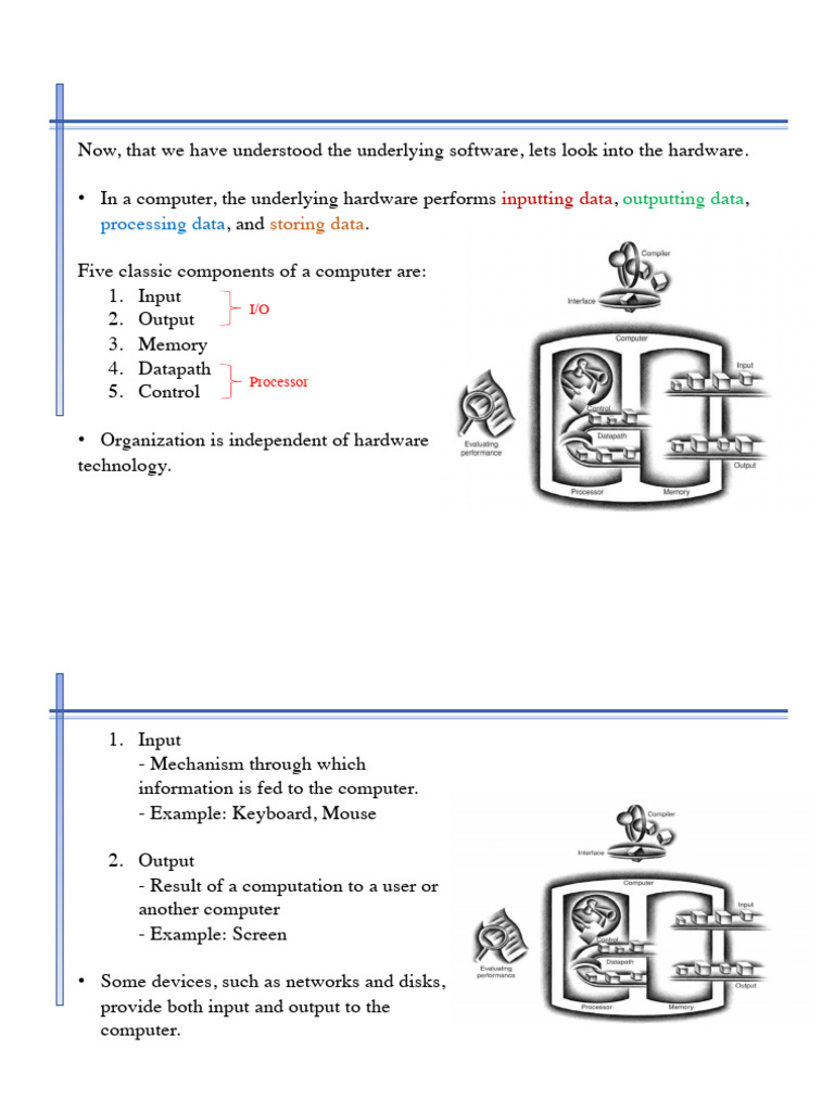 Lecture - 3 - HW components | PDF