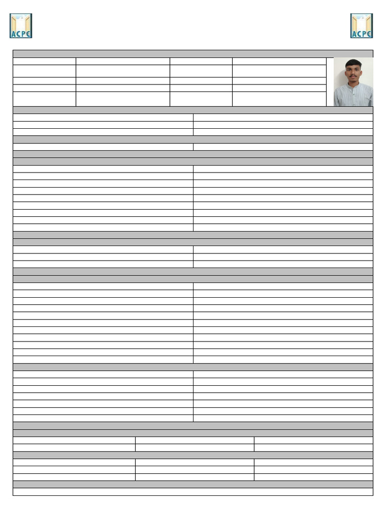 Param ACPC Document Letter | PDF