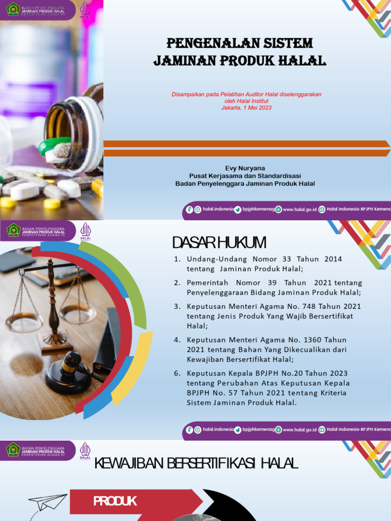 Pengenalan SJPH | PDF