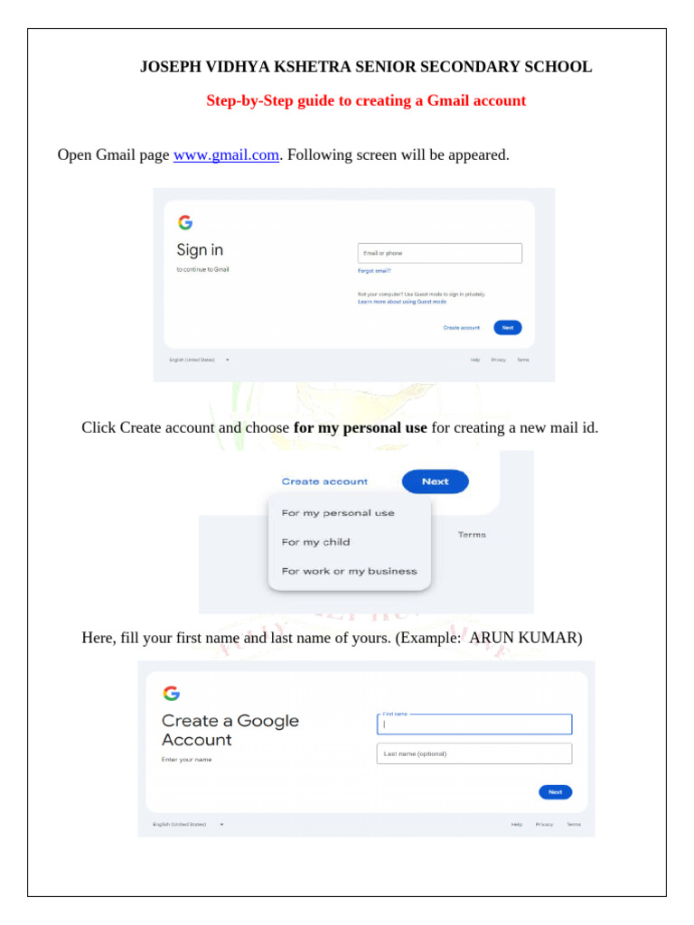 Gmail - Creation For The Students | PDF