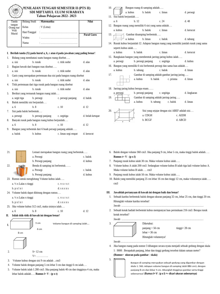 PTS Ii MTK Fix | PDF | Teaching Methods & Materials