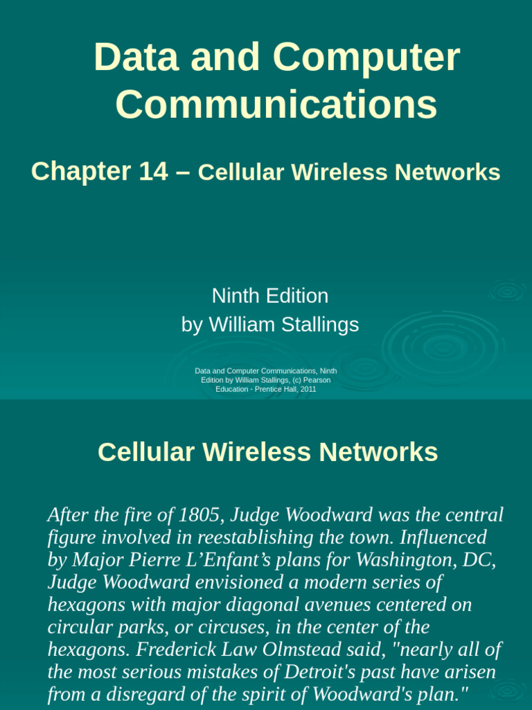 14 CellularWirelessNetworks | PDF | Cellular Network | Technology & Engineering