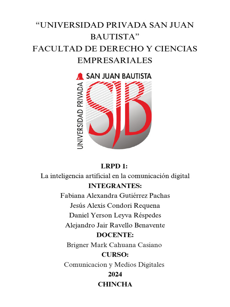 LRPD-comunicacion y Medios Digitales | PDF