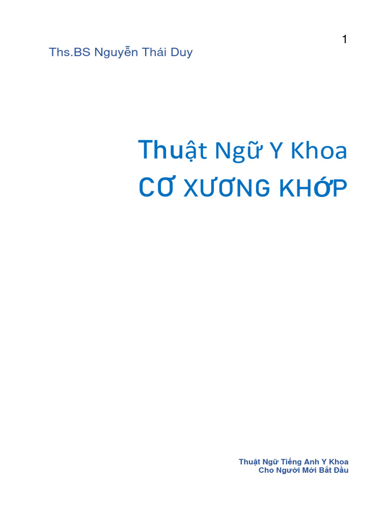 Thut NG Y Khoa H C XNG KHP | PDF