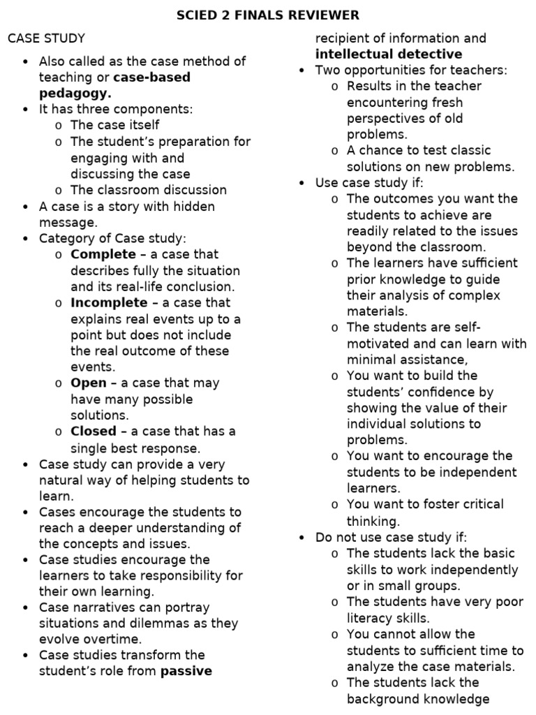 Scied 2 Finals Reviewer | PDF