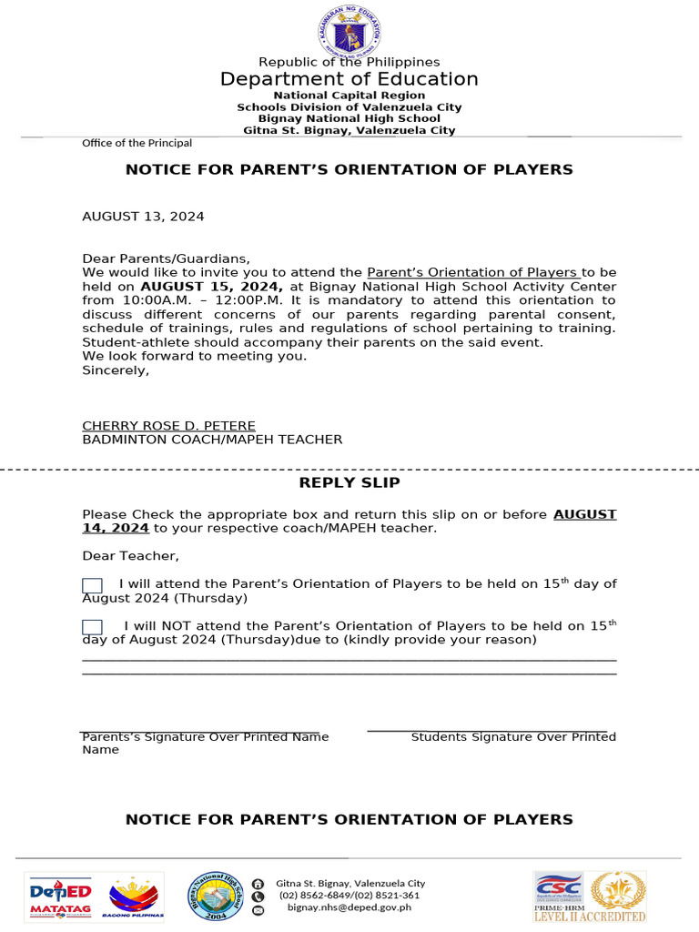 orientation-letter | PDF