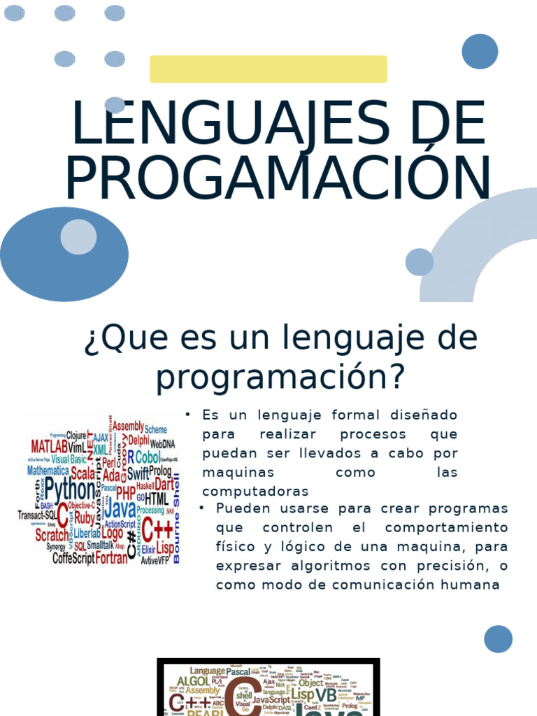Lenguajes de Progamación | PDF Lenguajes de Progamación | PDF