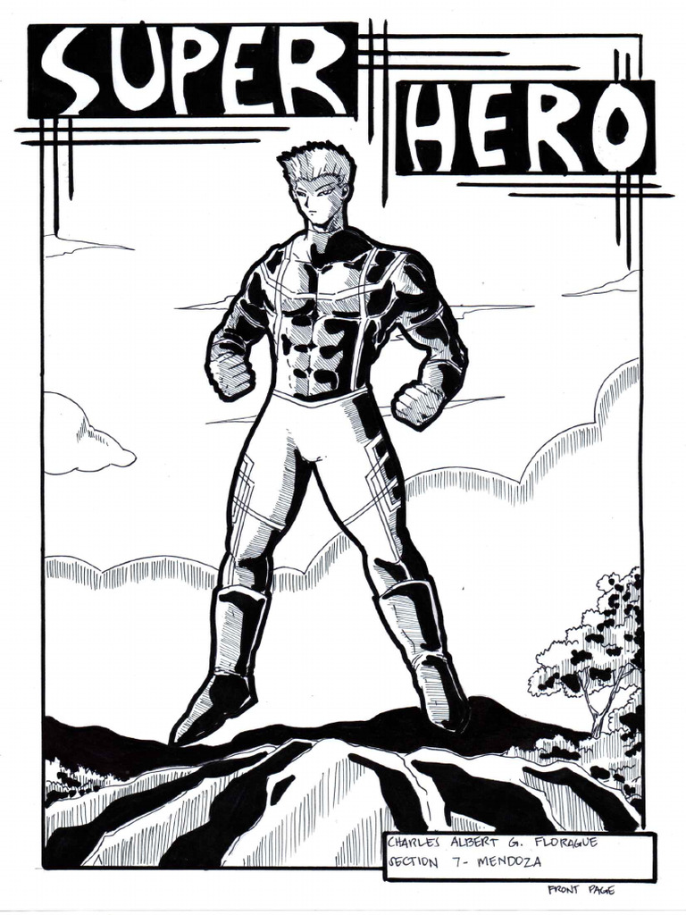 FRONT PAGE SUPER HERO | PDF