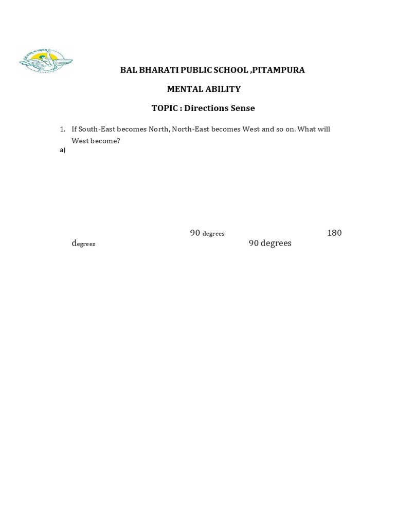 Mental Agility Worksheet 3 | PDF