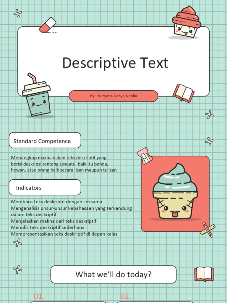 Descriptive Text for 8th Grade Students | PDF | Verb | Language Arts ...