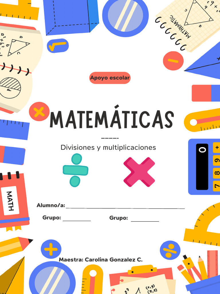 Cuadernillo de Division-Multi by Caro | PDF