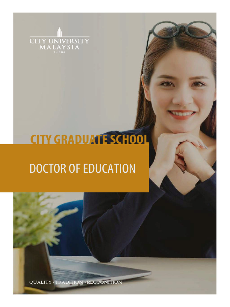 Doctor of Education CGS | PDF