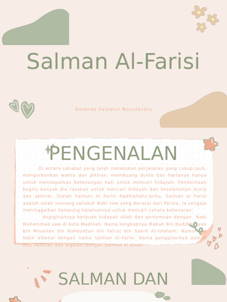 Salman Al Farisi - Amanda | PDF