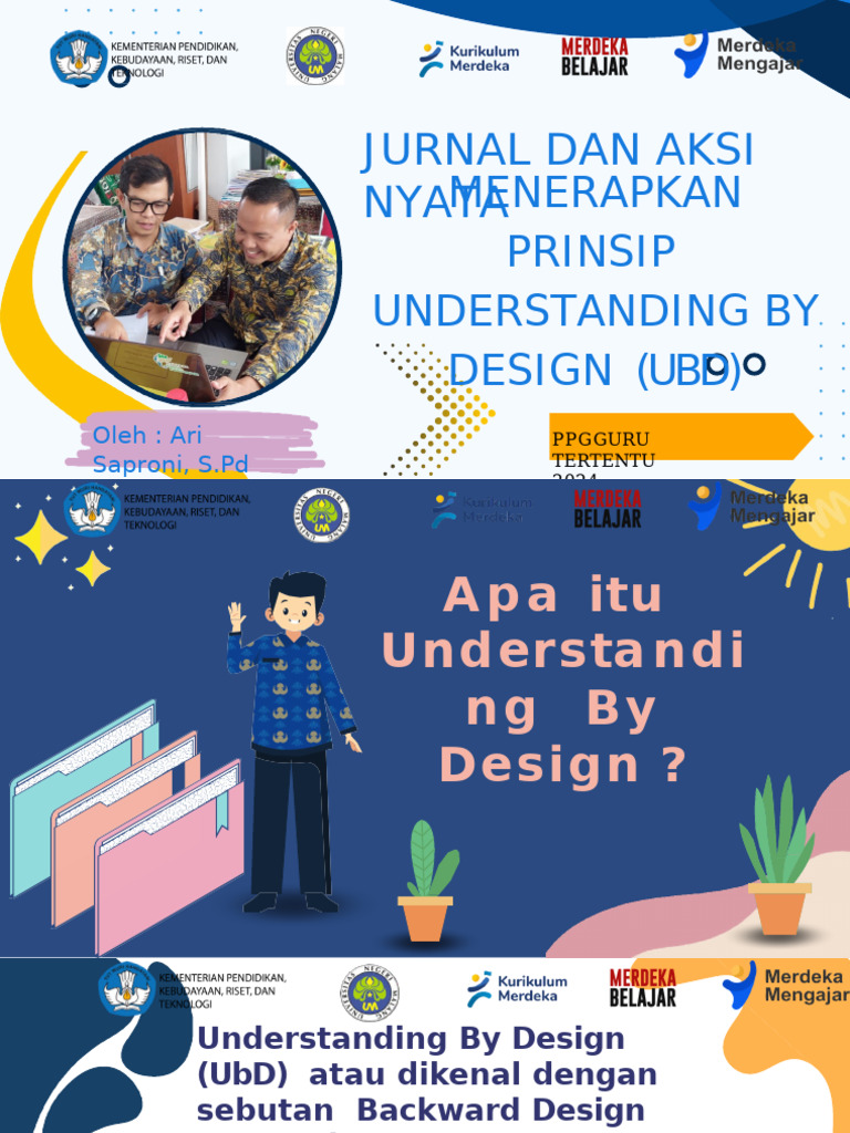 JURNAL AKSI NYATA MENERAPKAN PRINSIP UbD-ARI | PDF