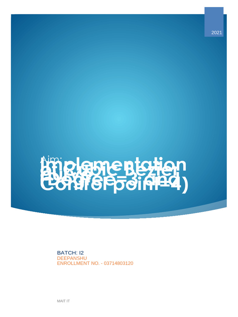 Deepanshu 037 I2 LAB7 | PDF