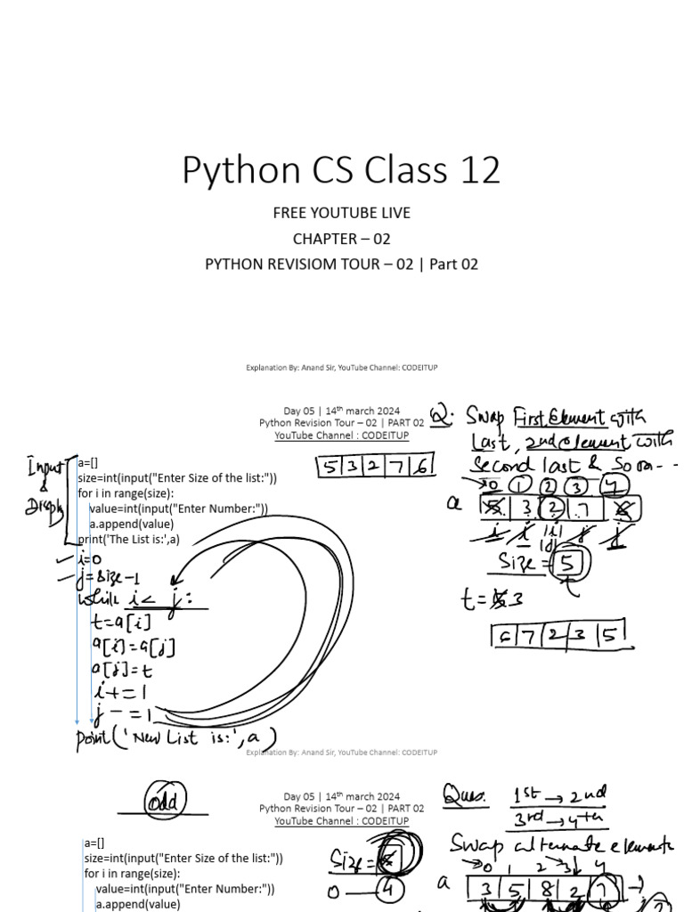 Day 05 Live PDF | PDF