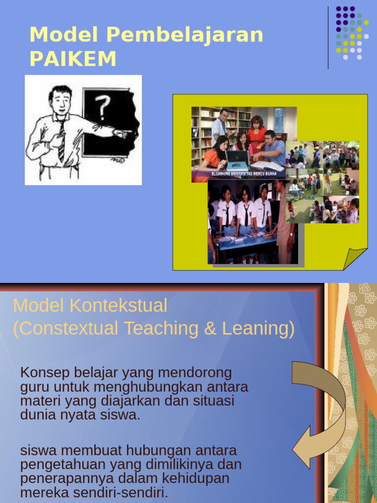 Model Pembelajaran PAIKEM | PDF
