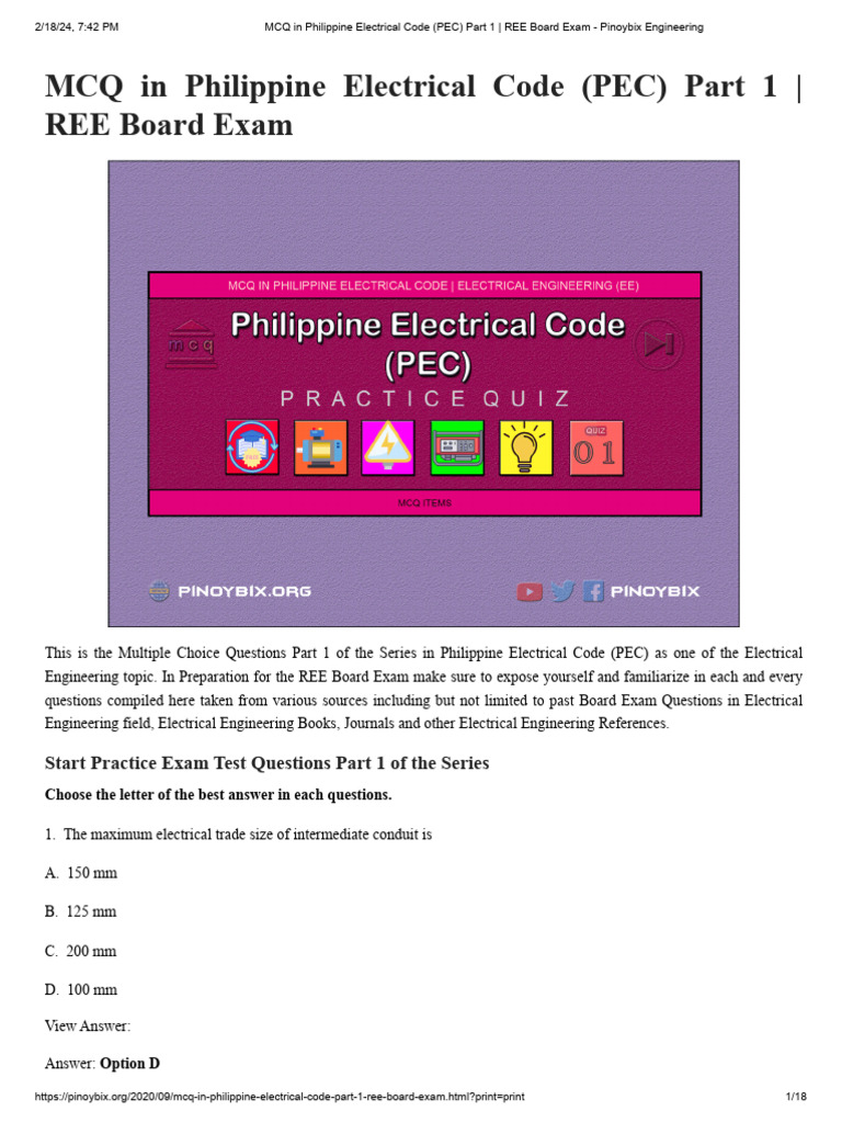 PEC Part 1 15 - Merged | PDF | Electrical Wiring | Insulator (Electricity)