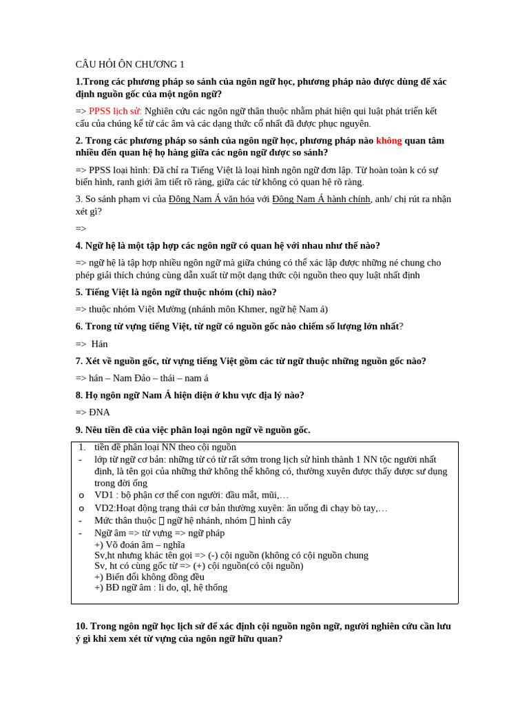 TÀI LIỆU ÔN TẬP NMVNH | PDF