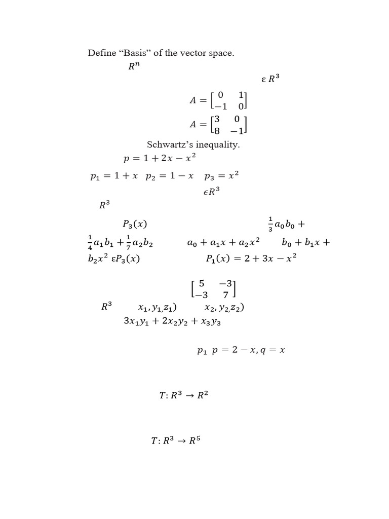 Linear Algebra Problems and Solutions | PDF | Eigenvalues And Eigenvectors | Teaching Methods ...
