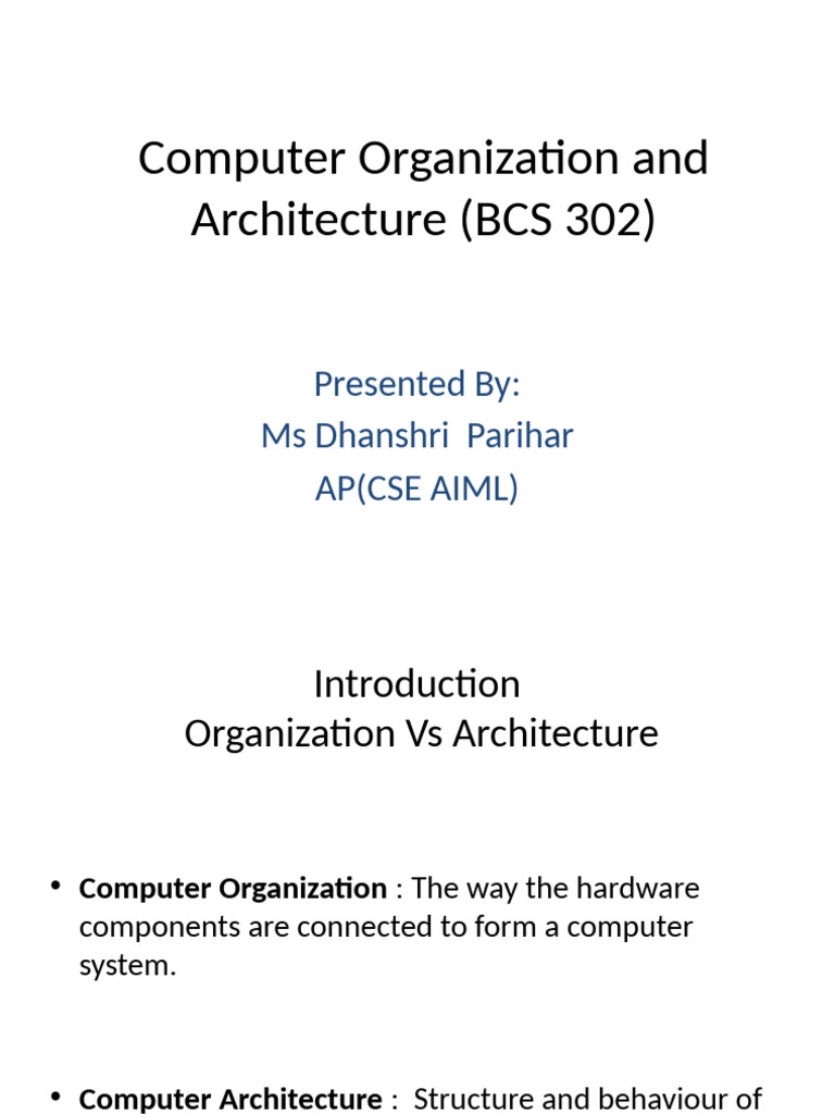 Chapter 1 COA | PDF