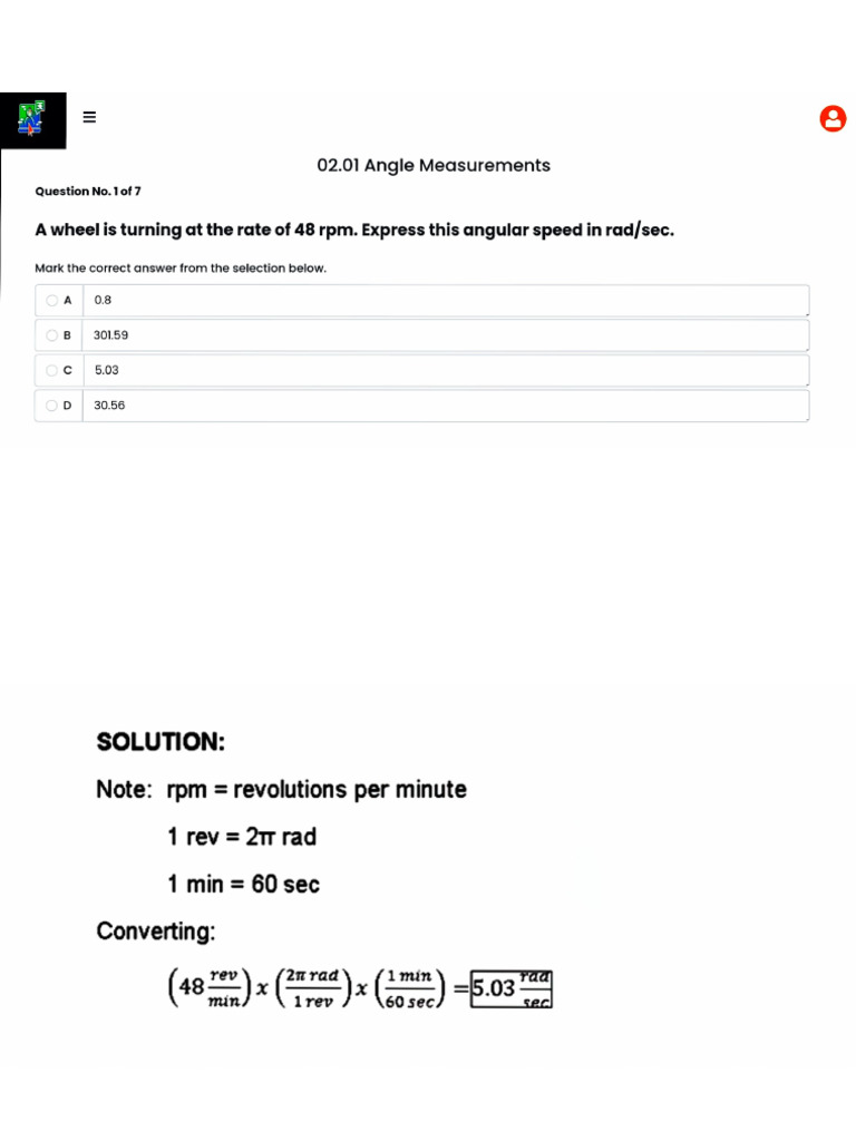 Trigonometry Module Exercise Pdf