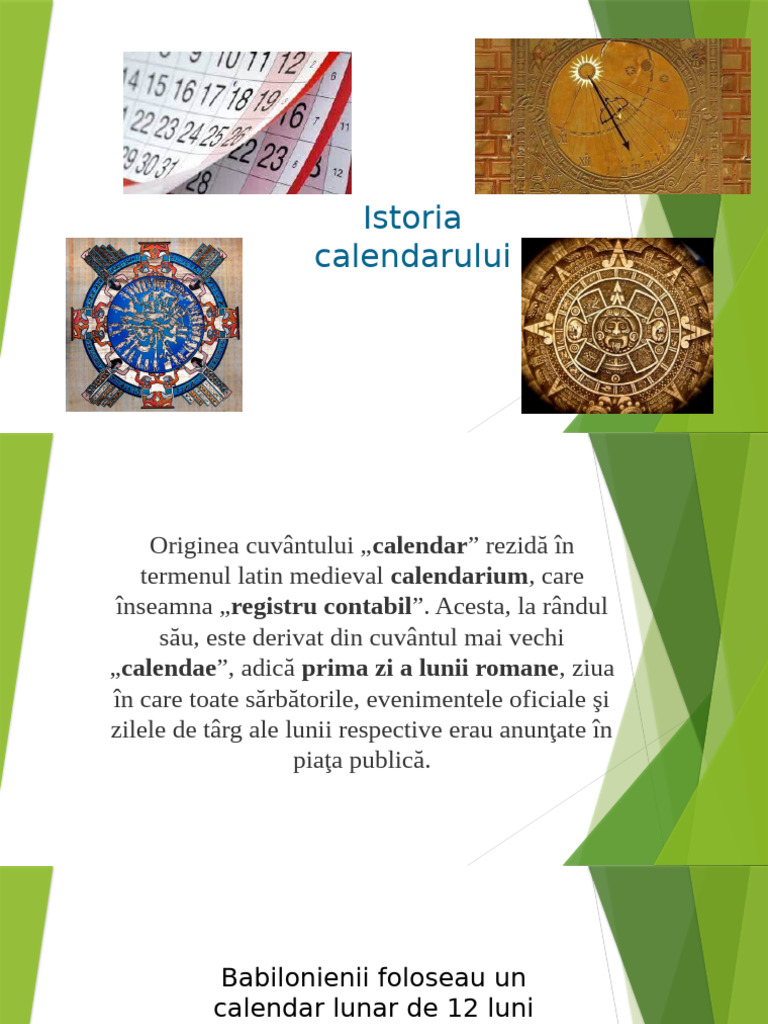 Istoria Calendarului | PDF