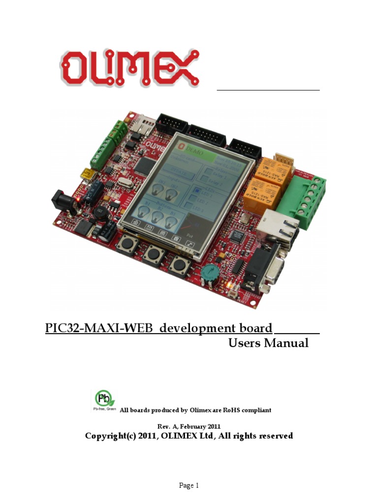 Pic32 Maxi Web | PDF | Ip Address | Microcontroller