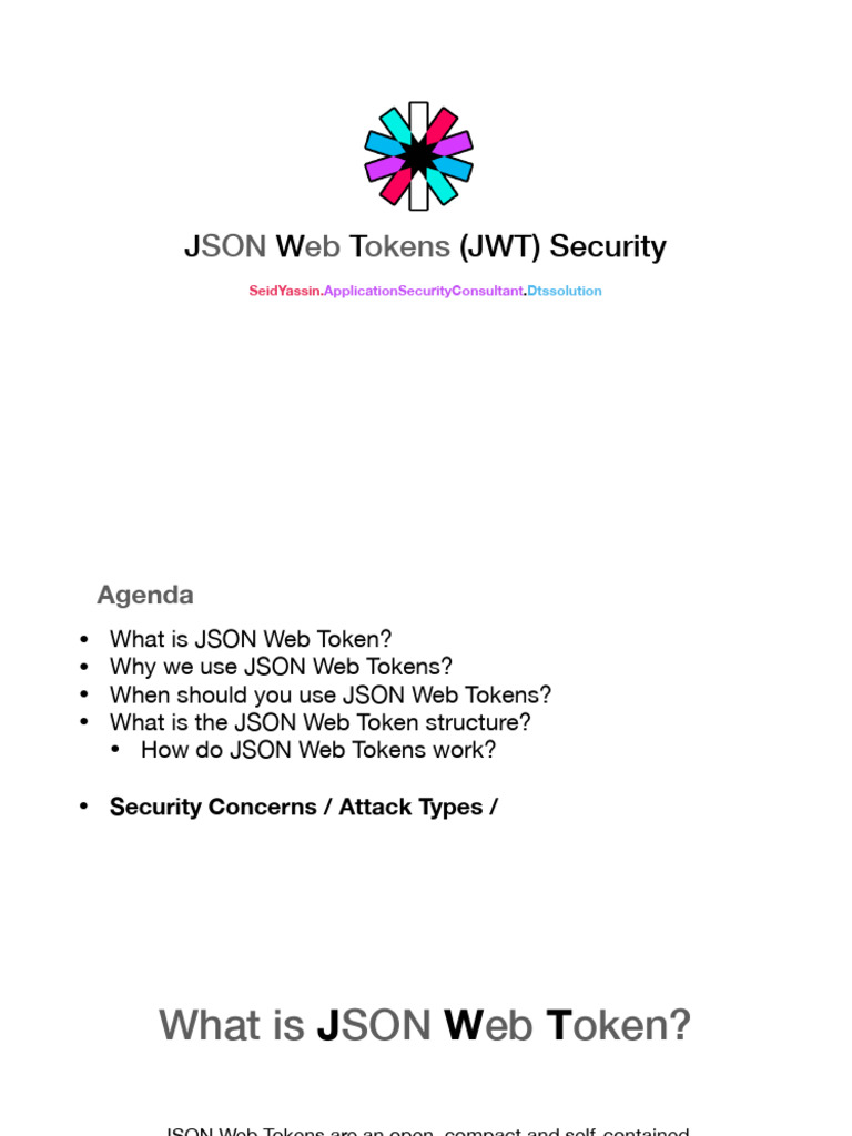 JWT Security 191110090923 | PDF | Secure Communication | Computer Security